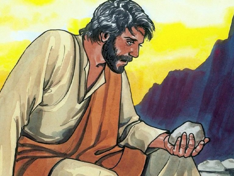 La tentation de Jésus – Illustrations – Bible En Famille